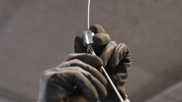 Монтаж круглого воздуховода в бетон