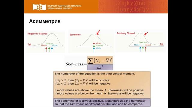 6-06 Вычисление асимметрии (2 мин)