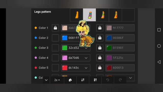 Как сделать скины Аласторов из разных цветов из Отеля Хазбин (Pony Town)