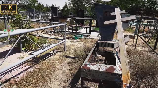 КАК МНОГО ВАС УШЛО! КЛАДБИЩЕ г. АКТАУ  (второй вход) / КАЗАХСТАН