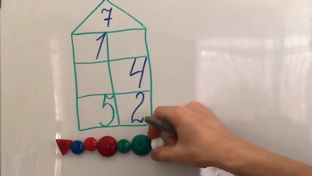 Цифра "7",состав числа "7"