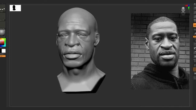 Бюст George Floyd / Джордж Флойд