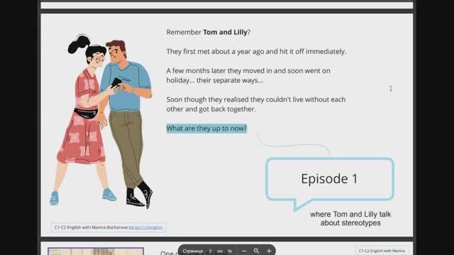 English Speaking Club Review 2, Outcomes Advanced