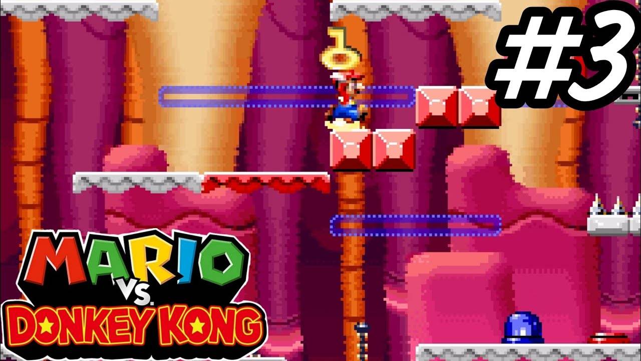 Mario vs Donkey Kong - Прохождение Часть 3 - Мир 3 (GBA)