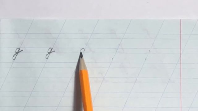 Письмо буквы "д"