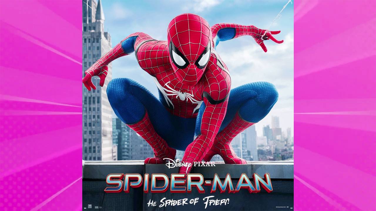 AI Disney Pixar Posters - AI is so wild spiderman