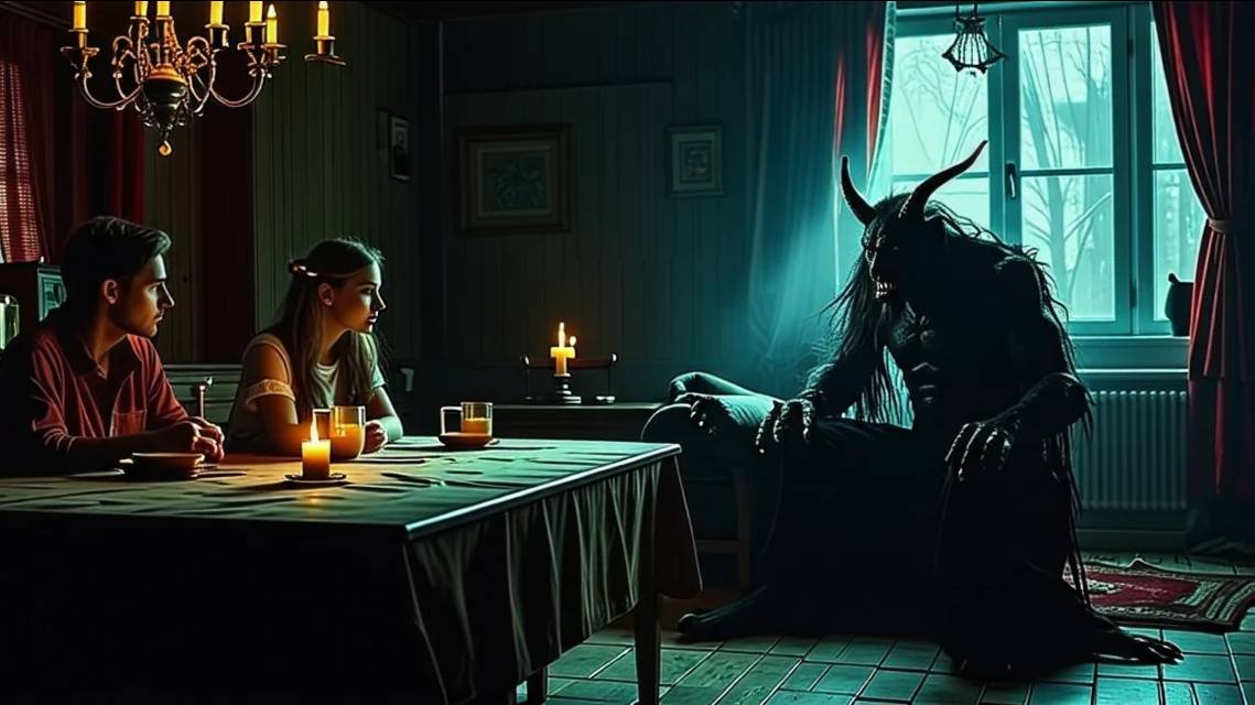 Тень Демона - Незваный гость (Horror Rock) "AI Трек" в стиле Король и Шут