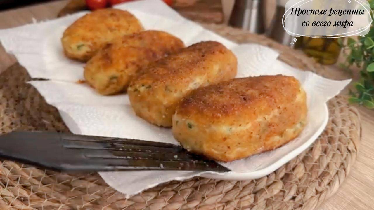 У вас есть картошка и 2 яйца?! Этому рецепту меня научила моя деревенская бабушка!