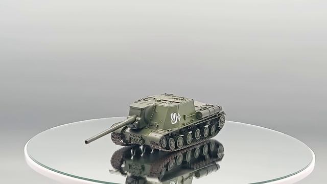 РАБОТА #4 - Советская САУ ИСУ-122 "Зверобой"