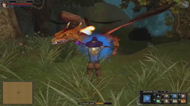 Dungeon lords Битва с драконом и совместное прохождение игры на двоих