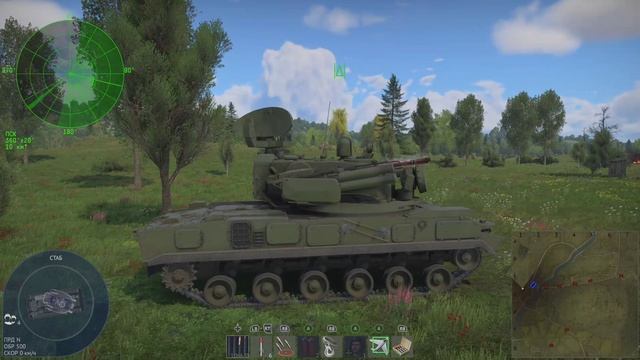 War Thunder 2С6 Тунгуска