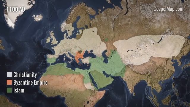 Распространение христианства с I века до наших дней