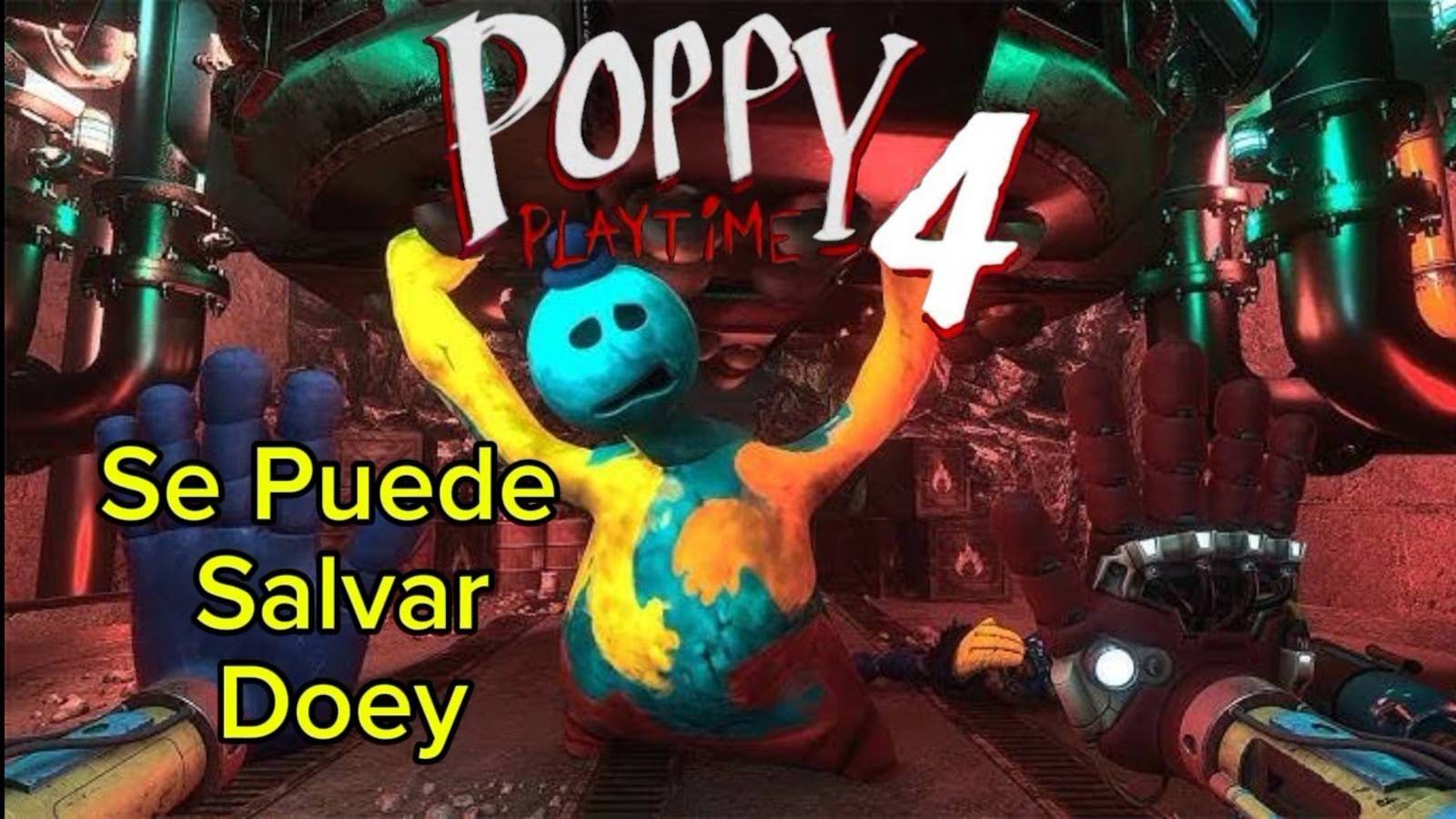 Поппи Плейтайм Глава 4 - ПОЛНОЕ ПРОХОЖДЕНИЕ  Без Слов