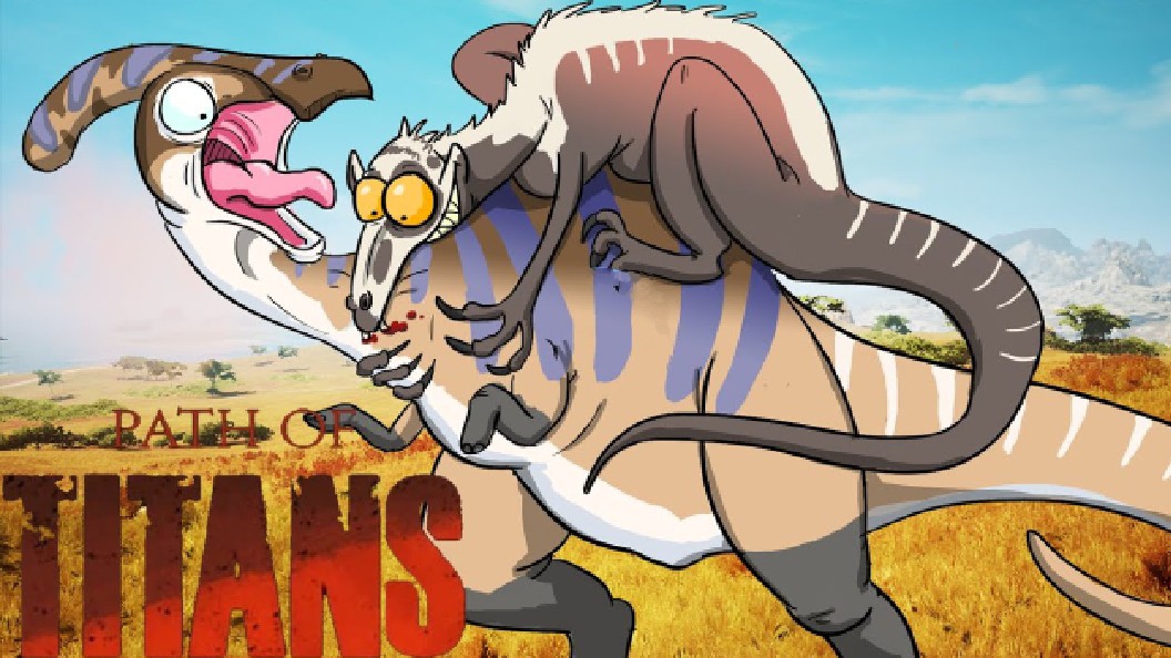 Путь титанов: выживание за МЭЙПА динозавр вампир