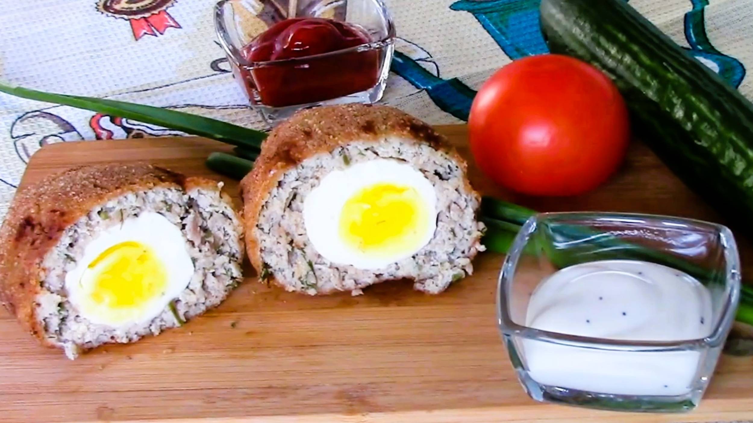 Мясные зразы шотландские яйца, все будут просто в восторге