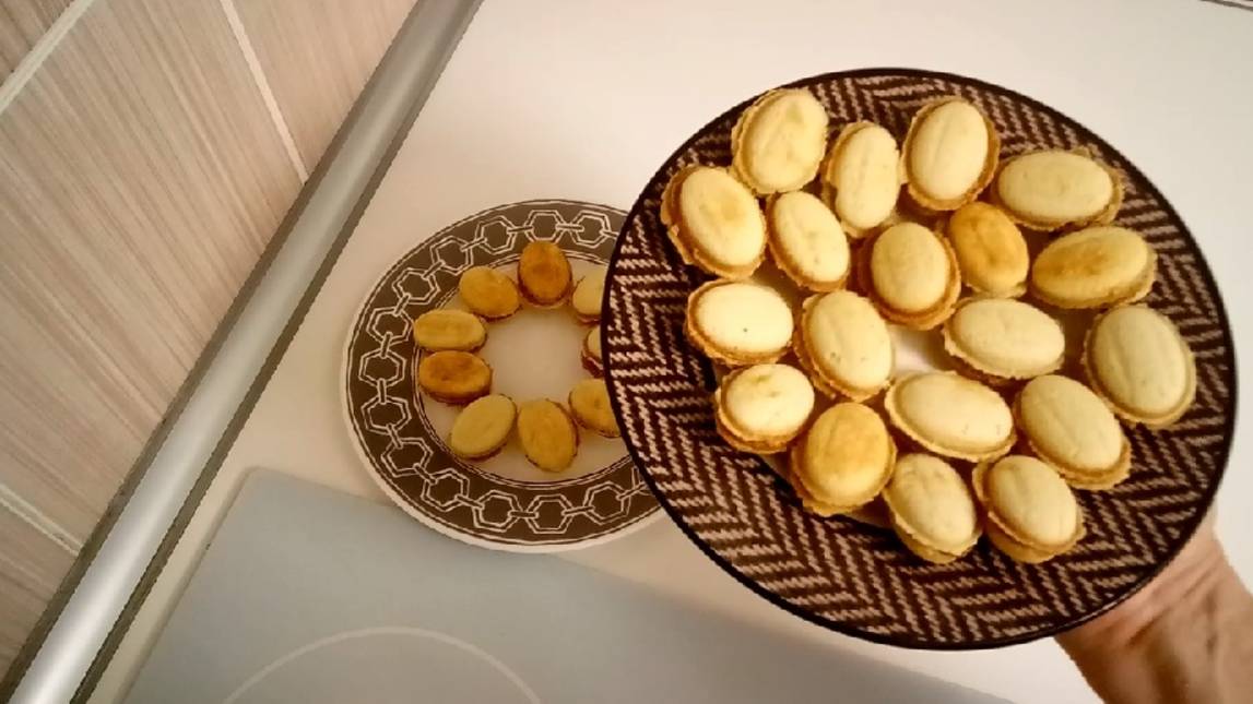 ПЕЧЕНЬЕ ОРЕШКИ со сгущенкой #топыкатегорий