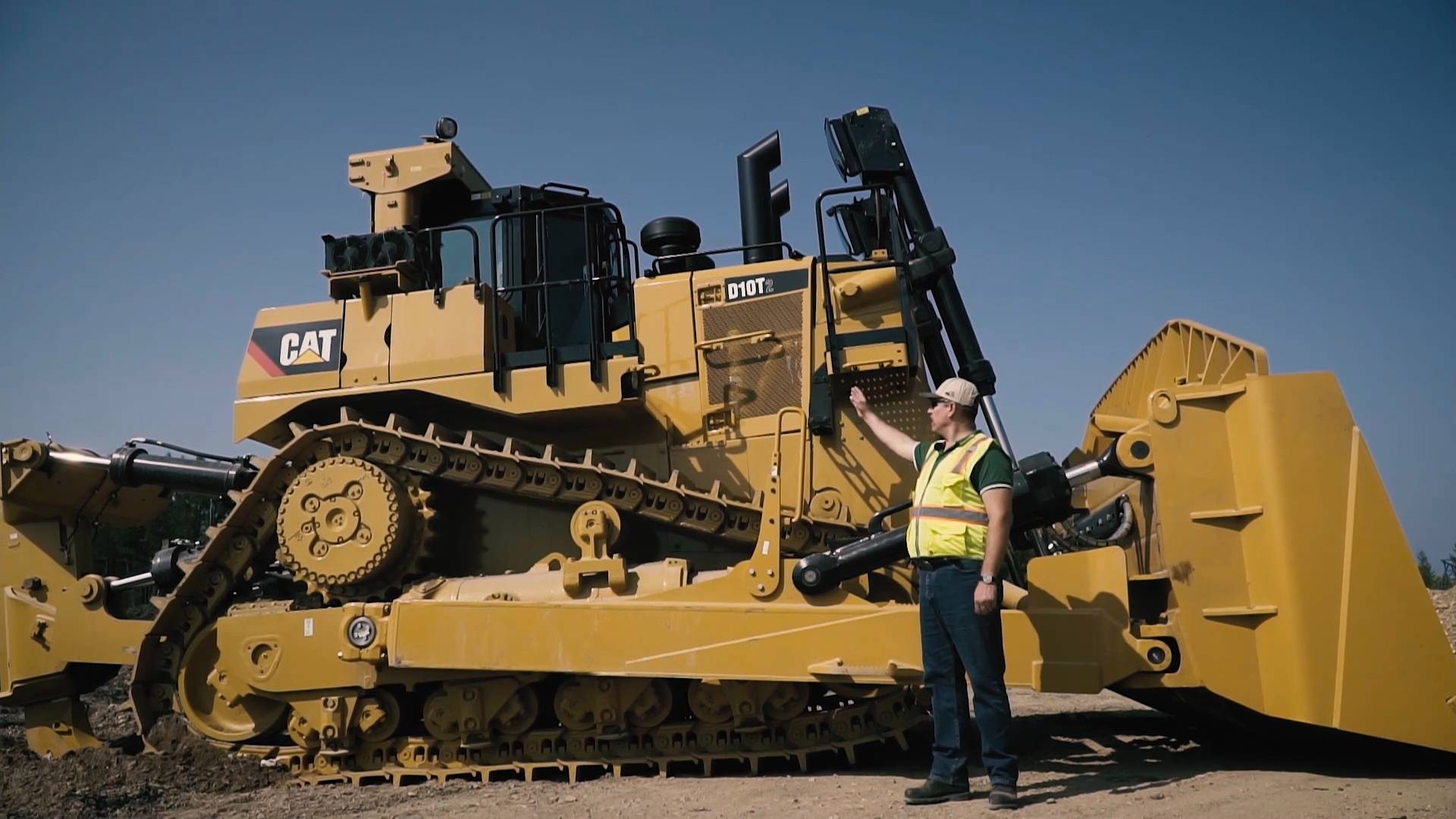Обзор бульдозера Caterpillar D10T2 | CAT | Гусеничный бульдозер D10T2