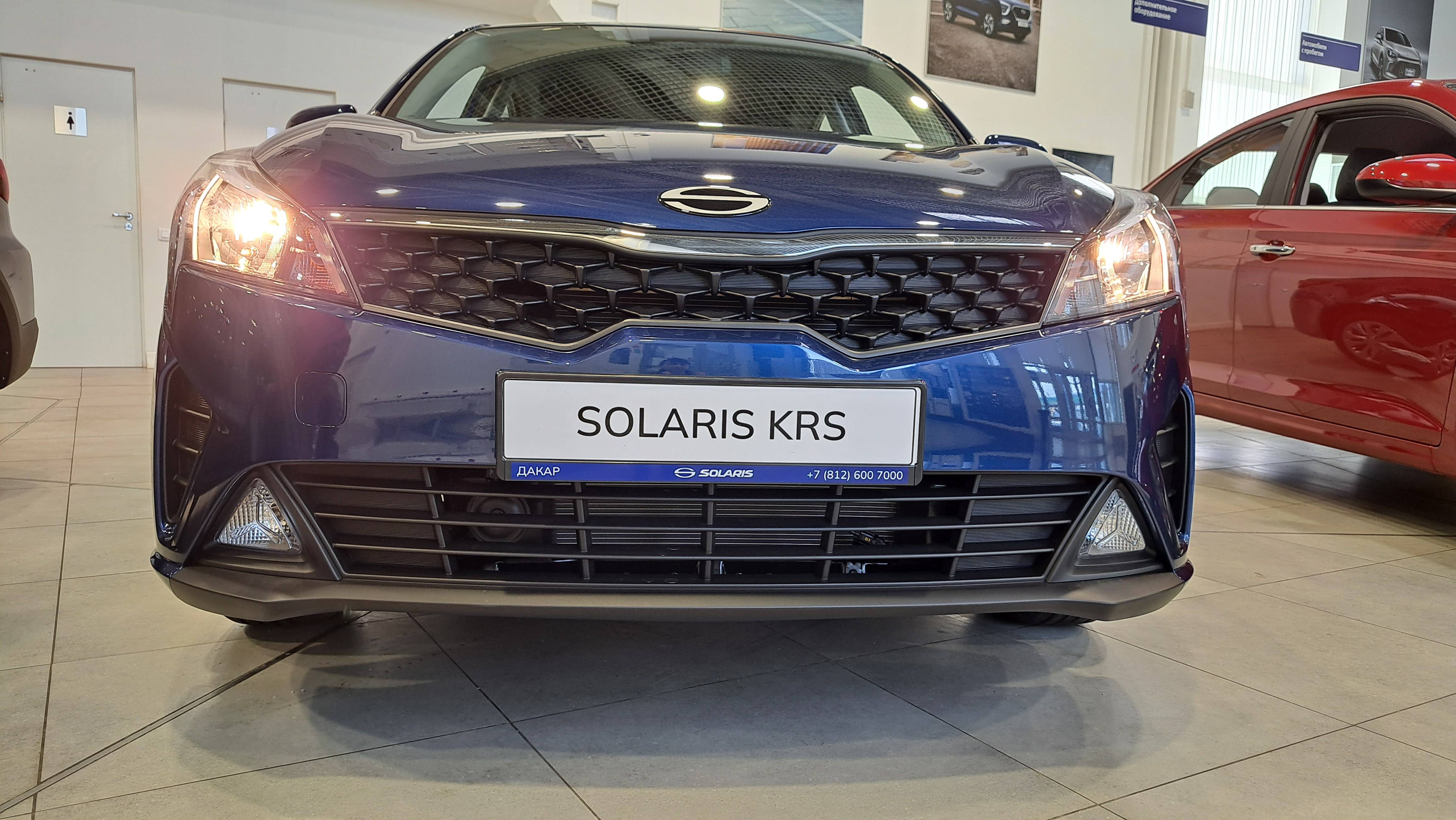 В Поисках КИА РИО? Встречайте! SOLARIS KRS - любимый седан в синем цвете кузова!