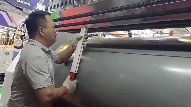 Линия производства стретч-пленки CL-65-80-120-80-65CH (обзорное видео от завода №2)