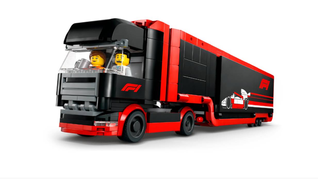 LEGO. Лего. грузовик трейлер. LEGO City 60445