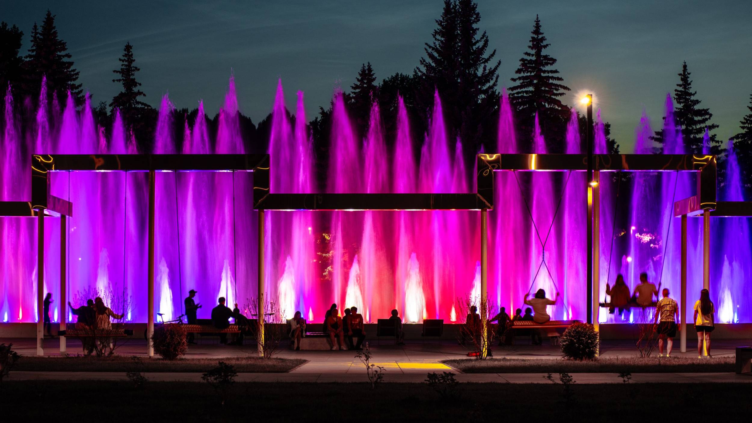 Пущинскому городскому фонтану посвящается. Пущино. Фонтан. #Пущино #БольшойСерпухов