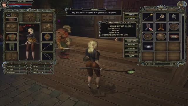 Dungeon Lords совместное прохождение игры вдвоём по локальной сети (2 часть Прорицатель Август )