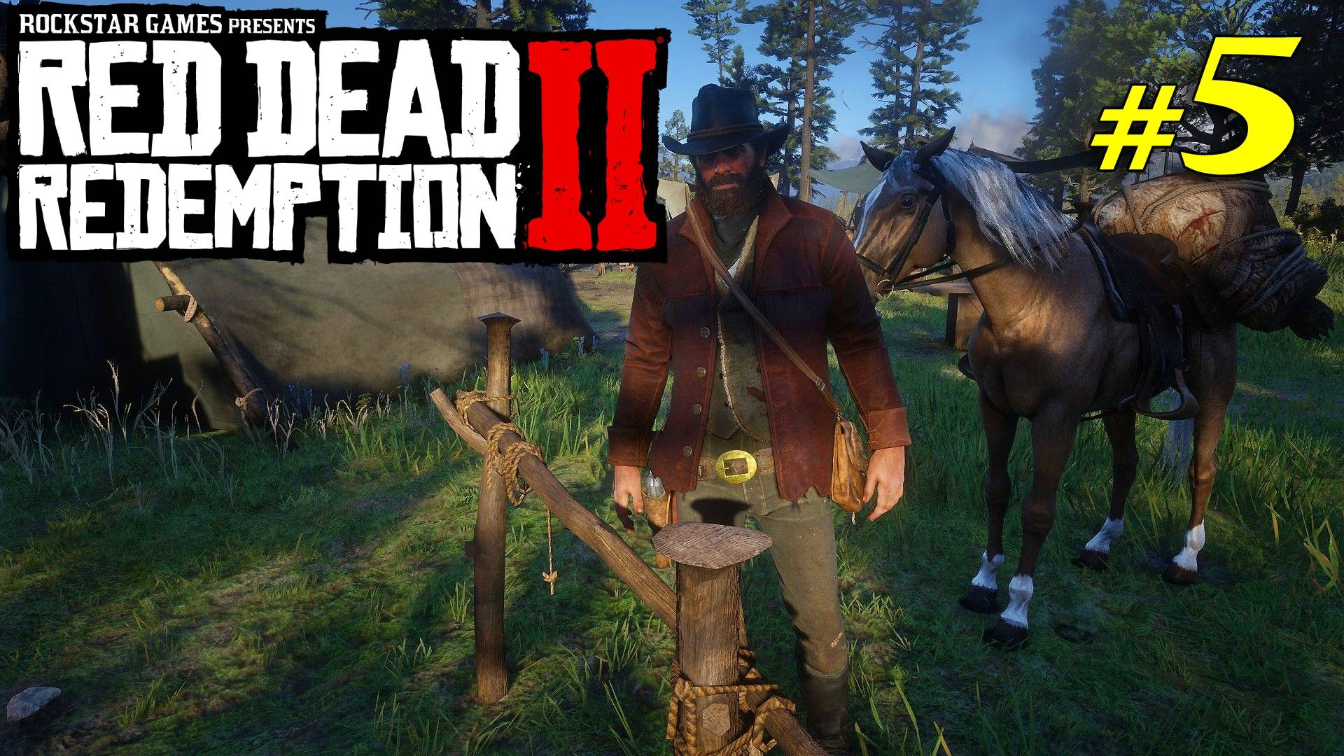 На охоту с Хозией｜ Прохождение ｜ Red Dead Redemption 2 ｜ 2025