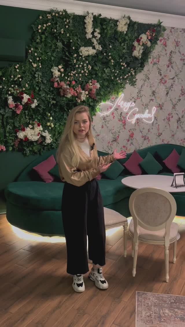 «Сад» видеопрезентация зала - Event-пространство Секрет