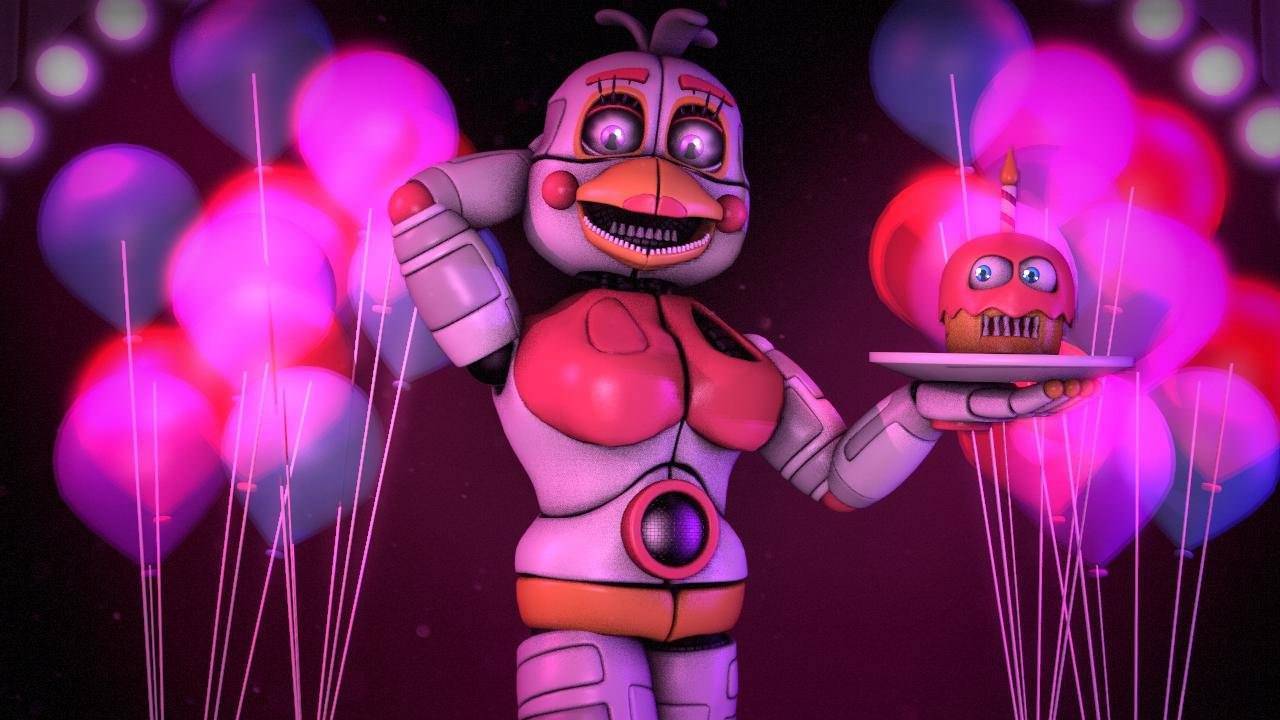 [FNAF SFM] Обращение от Фантайм Чики (Ответы на вопросы про Новую Жизнь)