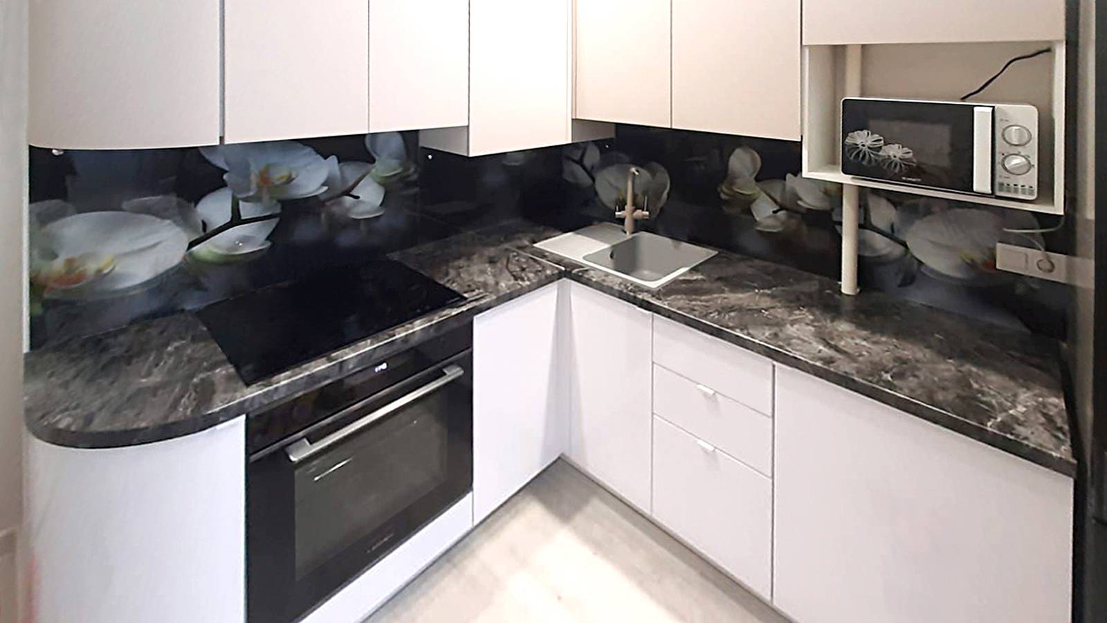 Скинали с рисунком на кухню