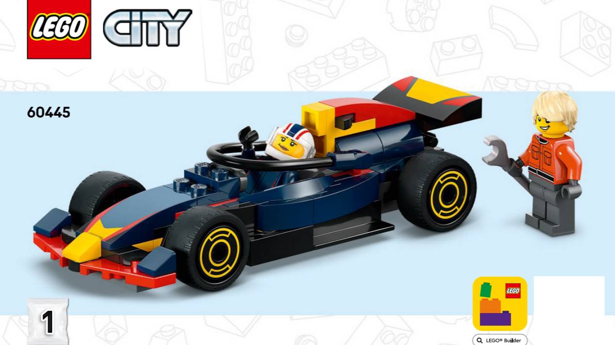 LEGO. Лего. гоночный болид. LEGO City 60445#гоночная машина#