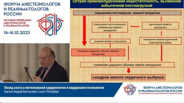 Оксид азота в ИТ и кардиоИТ Баутин АЕ  Съезд ФАРР 2023