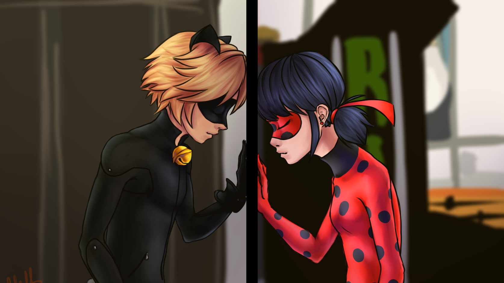 Леди Баг и Супер-Кот - Озвучка комикса Одна судьба на двоих часть 1!🐞😺💔