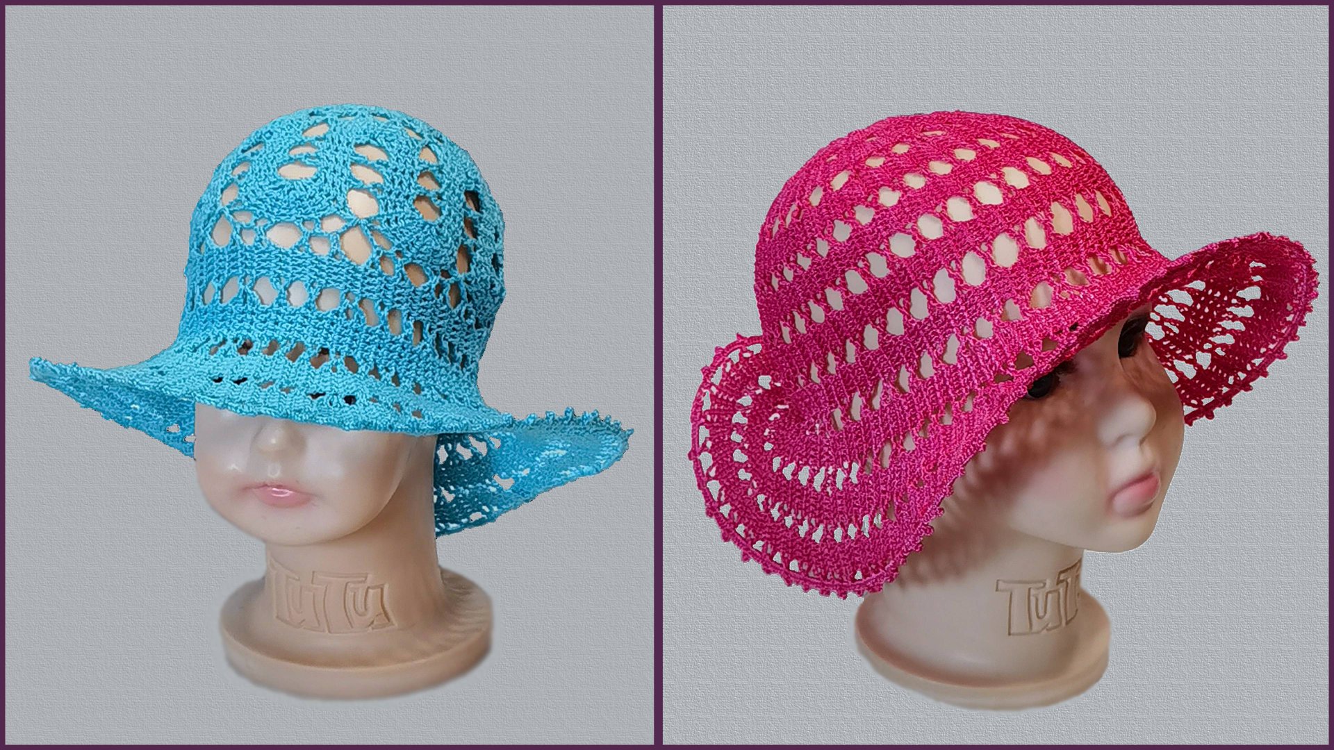 Шляпка брюггским кружевом крючком. Часть 2.