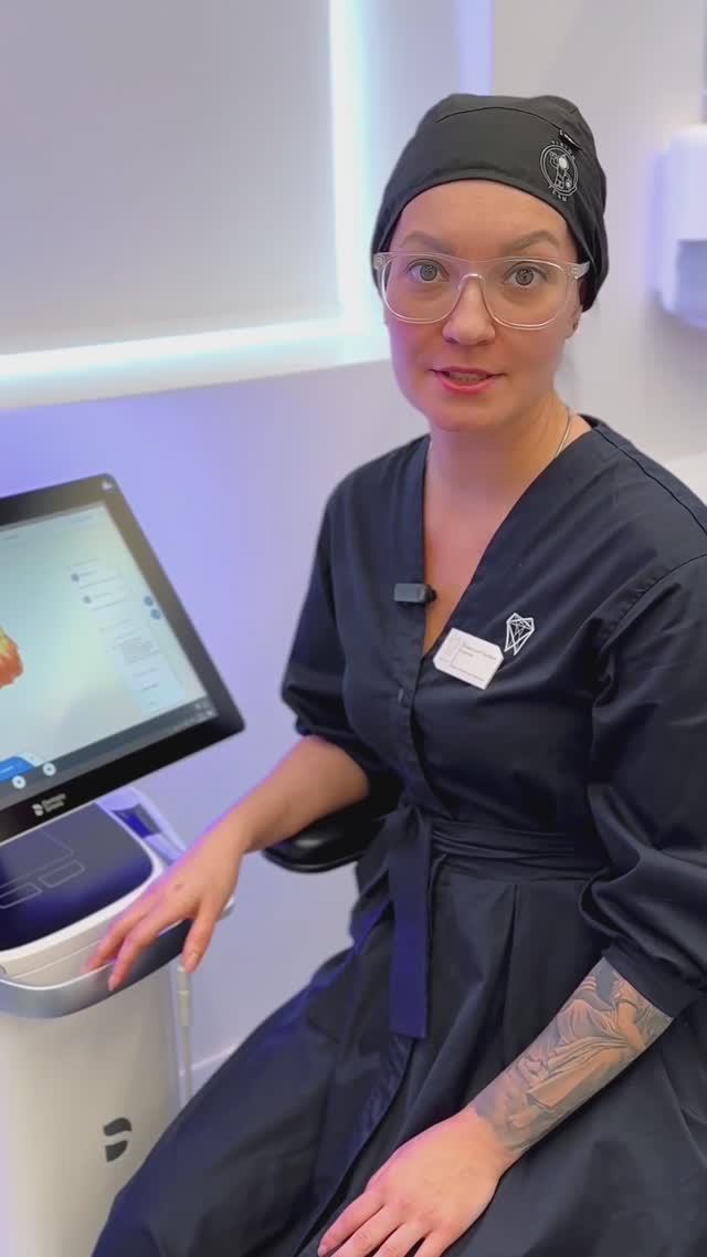 Моделировка красивой улыбки с помощью диагностического сканирования