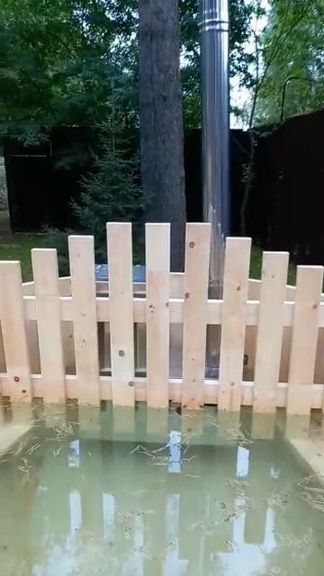 Фурако кедра с внутренней печкой