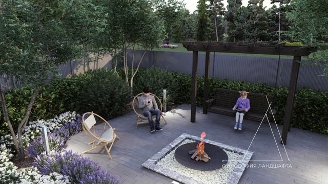 Ландшафтный проект дачного участка