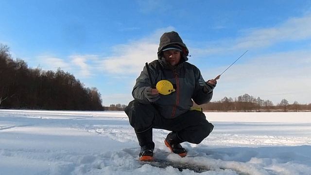 Зимние блесна. Ловля зимой со льда. Новый водоем.