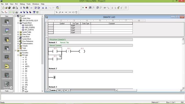 Входы, выходы S7-200