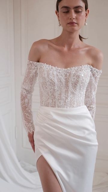 Свадебное платье Дар из коллекции «Желанная» 2025 от бренда Divino Rose