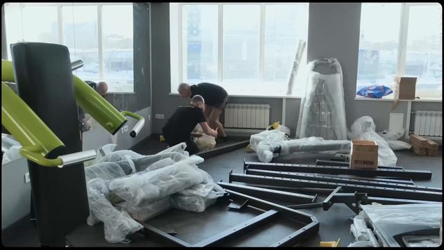 Сервисная служба DHZ Fitness (Сборка нового зала)