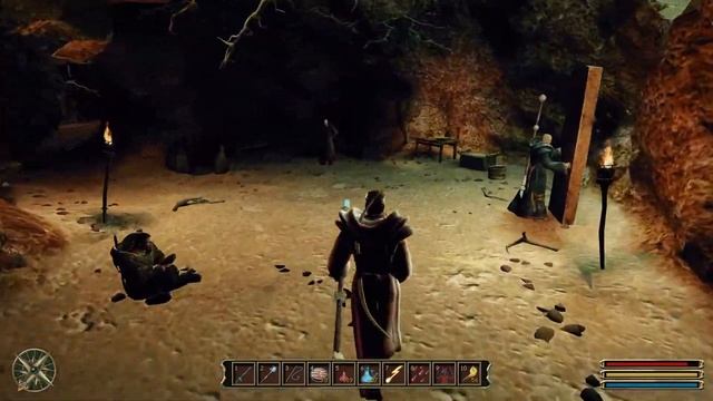 День 8. Готика 3. Варант. Без модов. Проходим за мага.