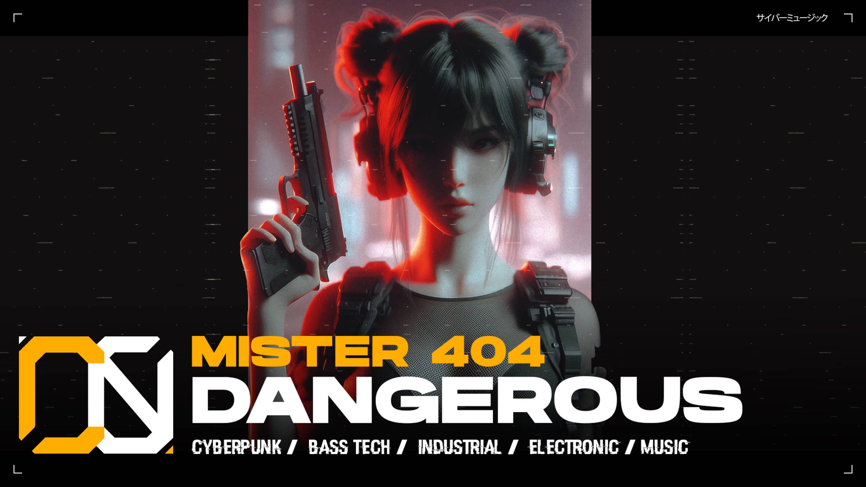 Mister 404 - Dangerous  [ Cyberpunk \ Midtempo \ Industrial ] Music | Киберпанк музыка