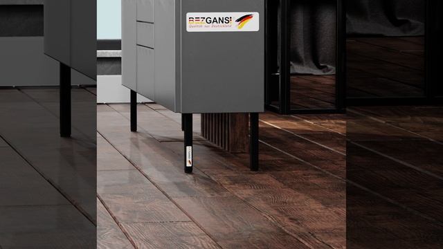 NL-20025B Ножка квадрат 200Х25Х25 (4 шт), Чёрный