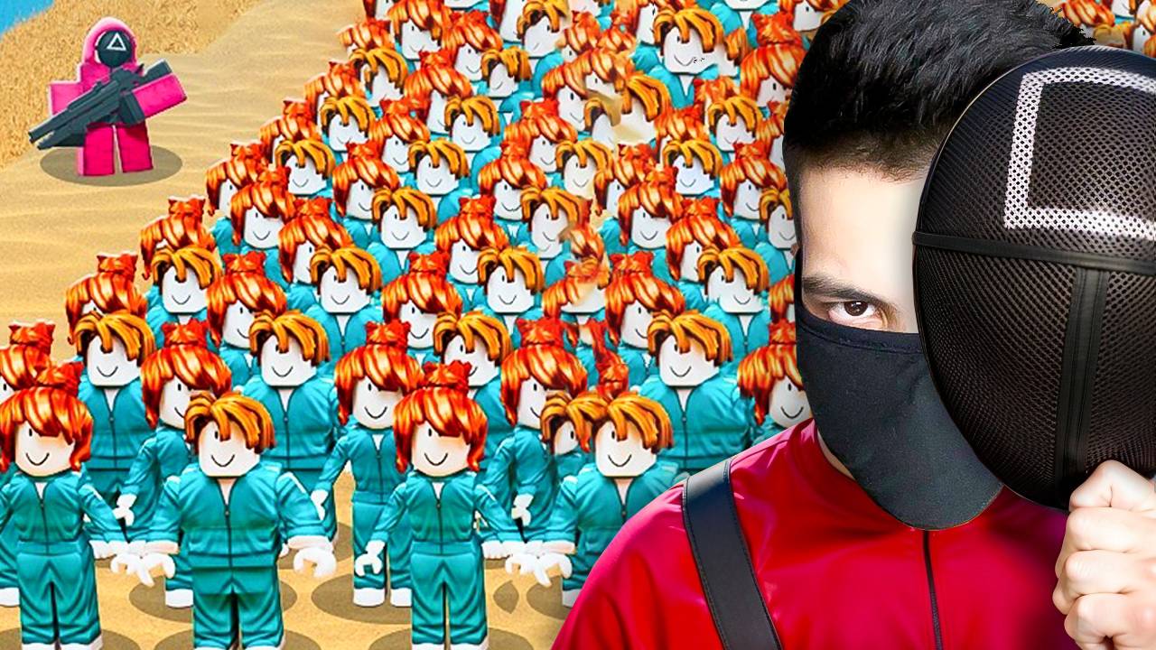 700 ИГРОКОВ в ИГРЕ В КАЛЬМАРА - Roblox