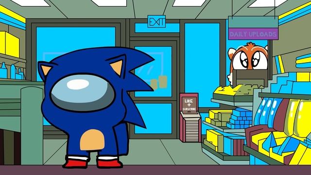 Малышка ЭМИ.EXE! Анимация Sonic