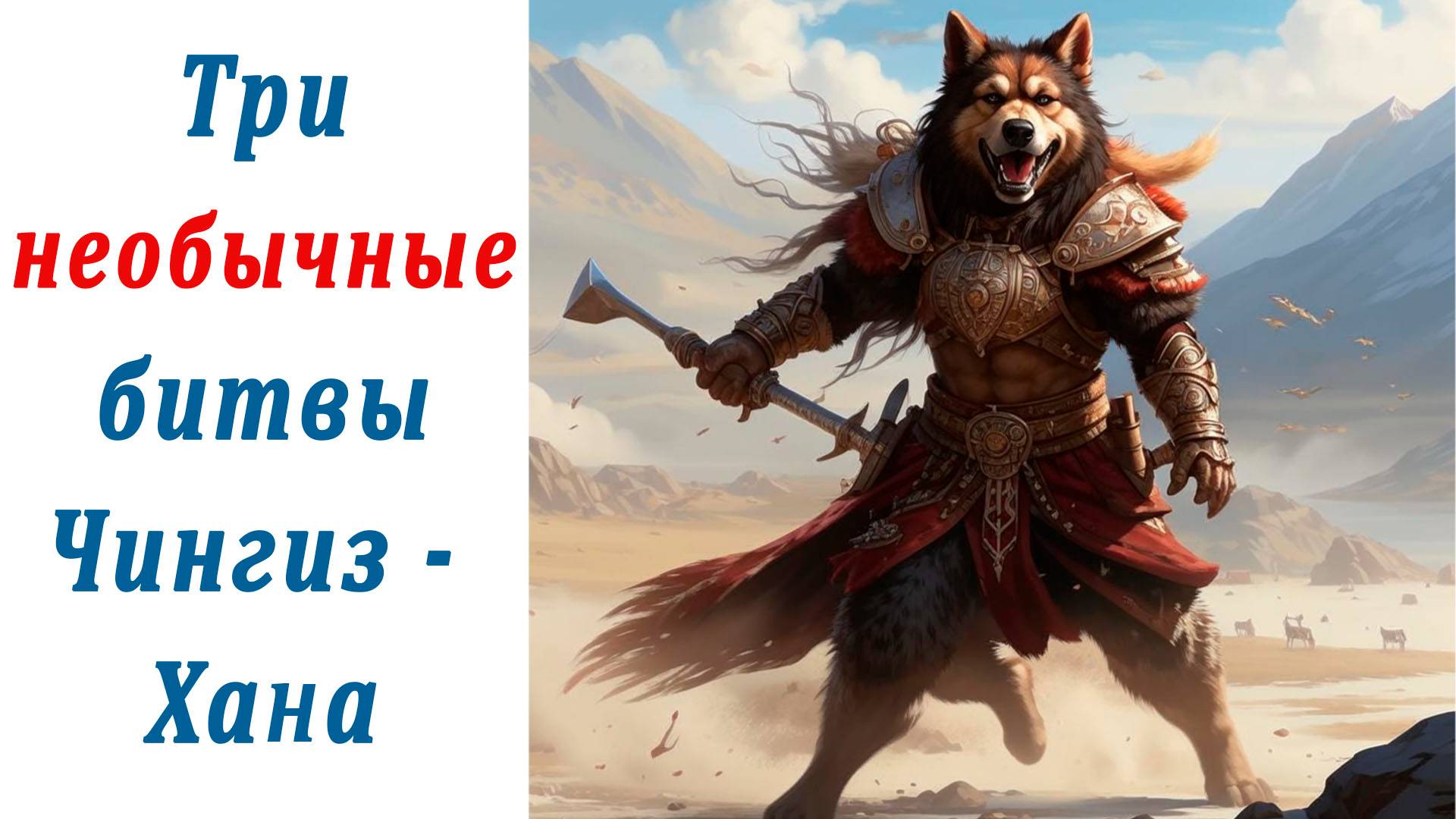 Необычные битвы Чингисхана. Хочешь победить-съешь ближнего. Битва с киноцефалами и греческий огонь.