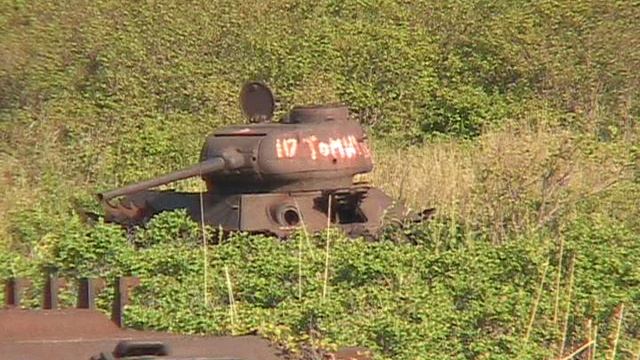 (ретро) Танки на острове Желтухина