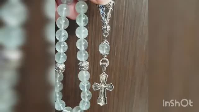 Православные четки из голубого топаза