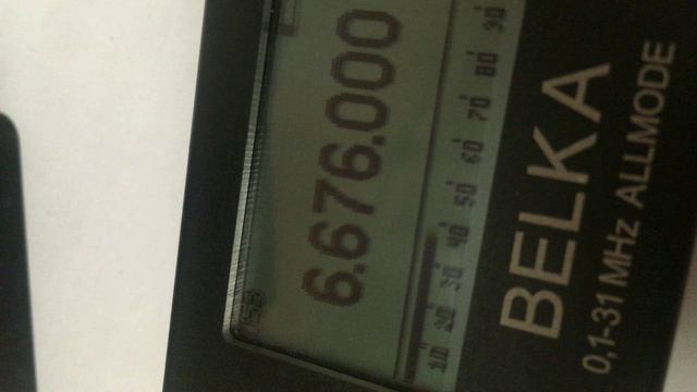 6676 KHz HSD Bangkok VOLMET (Udon Thani, THA) 21.02.2025